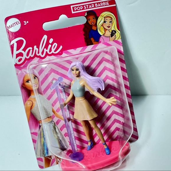 Barbie | Toys | Barbie Mini Action Figures Size Tall 3new In Package ...